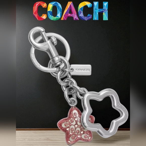 Coach | Accessories | Coach Star Bag Charm Keychain Nwt With Gift Box ...